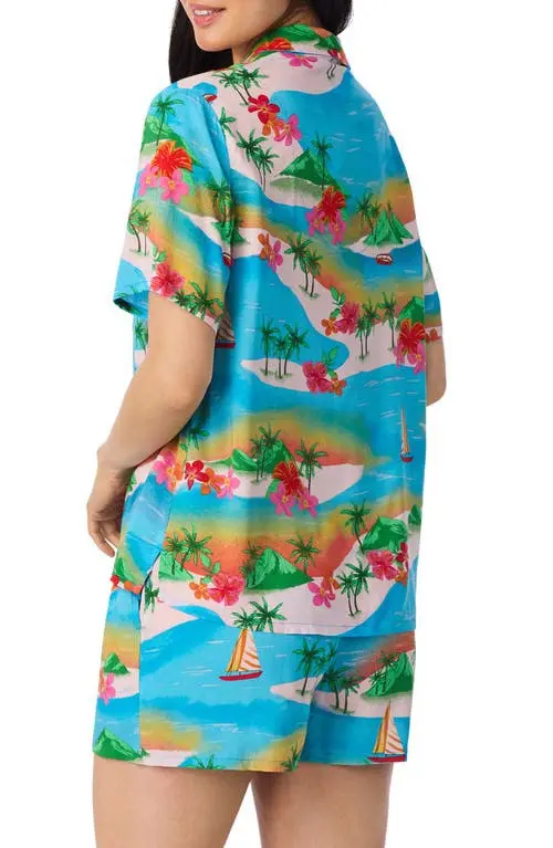 ROOM SERVICE Print Short Pajamas