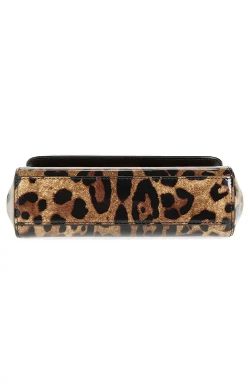 Dolce & Gabbana Mini Sicily Leather Top Handle Bag