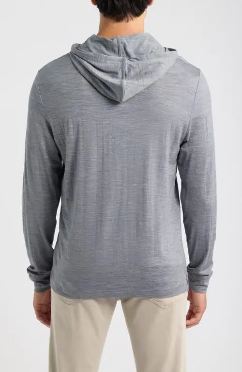 Johnnie-o Merino Wool Hoodie - Carbon