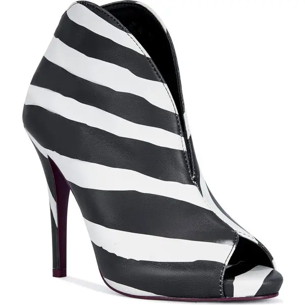 AZALEA WANG Marisole Open Toe Bootie