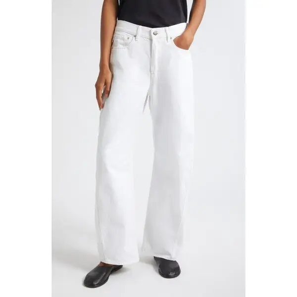KALLMEYER Callum Barrel Leg Jeans - Talc