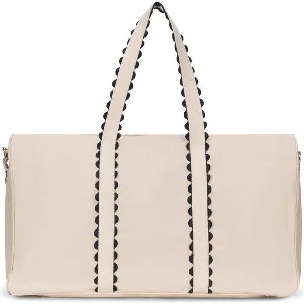 AME & LULU Nantucket Weekender Duffel Bag - Navy
