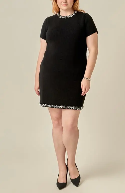 Endless Rose Embellished Sheath Dress