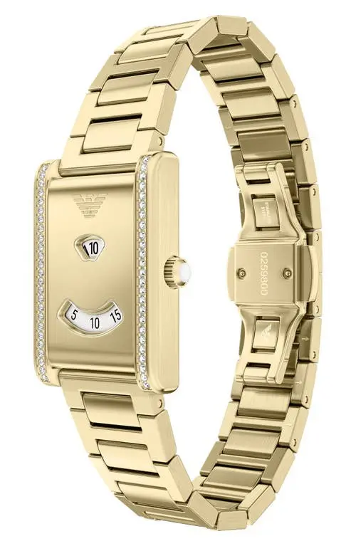 Emporio Armani Genni Tank Watch