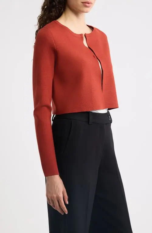 Elie Tahari Kailany Cardigan - Toasted Saffron