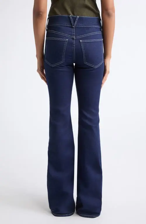 Veronica Beard Beverly Skinny Flare Jeans