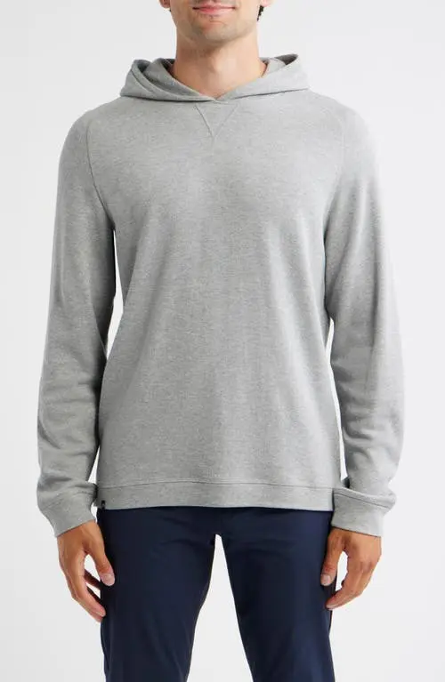 Johnnie-o Cotton Blend Hoodie - Light Gray