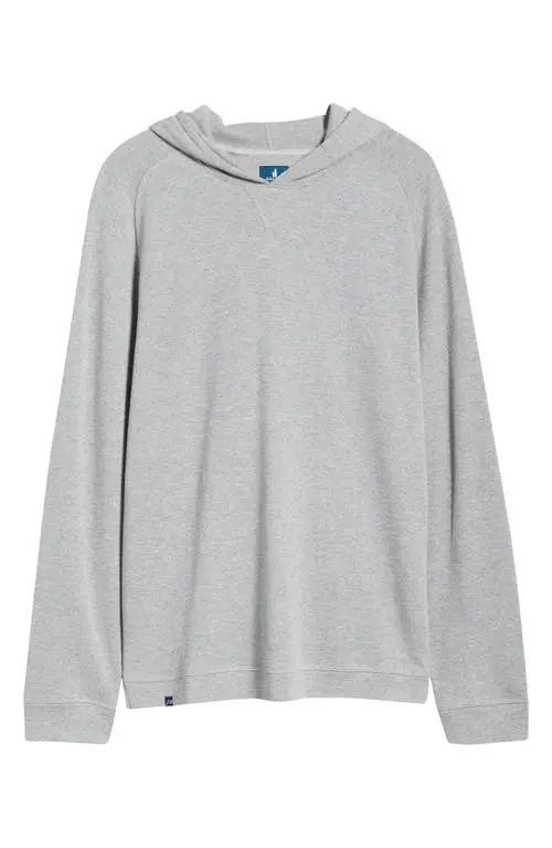 Johnnie-o Cotton Blend Hoodie - Light Gray