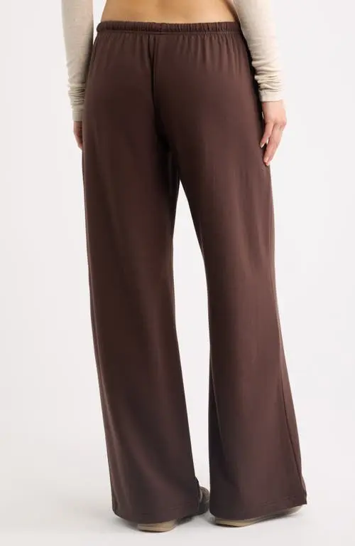 Bp. Wide Leg Sweatpants - Brown Coffee