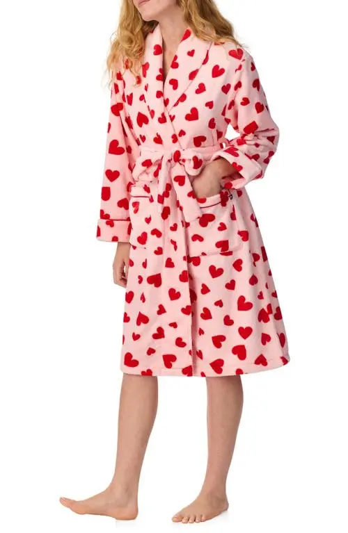 Kate Spade New York Print Robe - Pink/heart