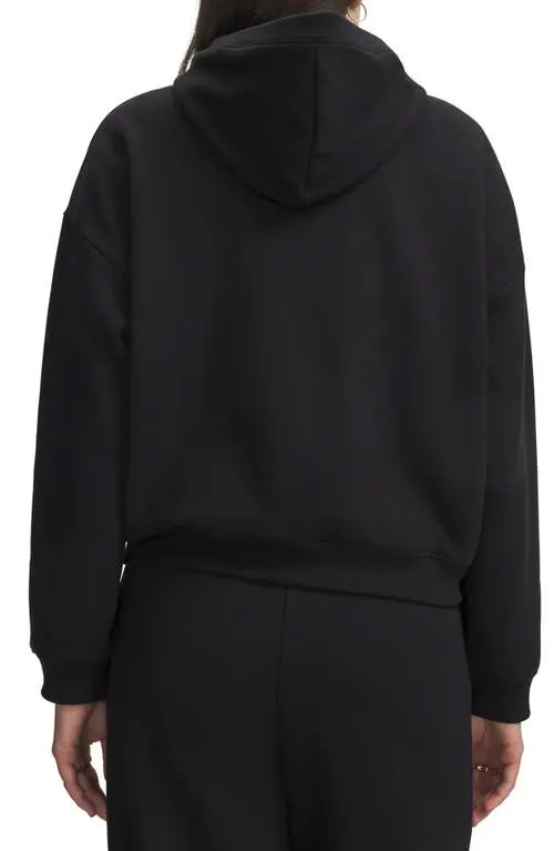 Under Armour Fleece Half Zip Hoodie - 008 Ultimate Black