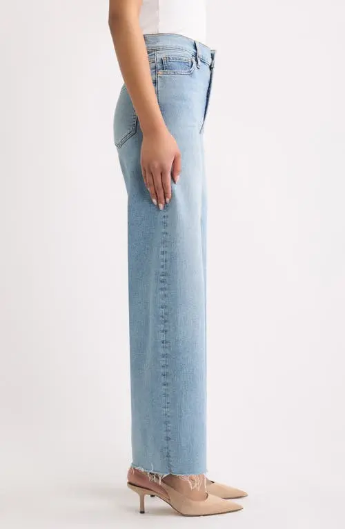 FRAME Le Slim Palazzo High Waist Wide Leg Jeans