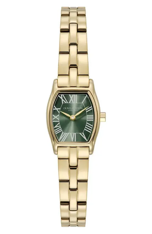 OLIVIA BURTON Cambridge Quartz Bracelet Watch With Roman Numerals - Evergreen