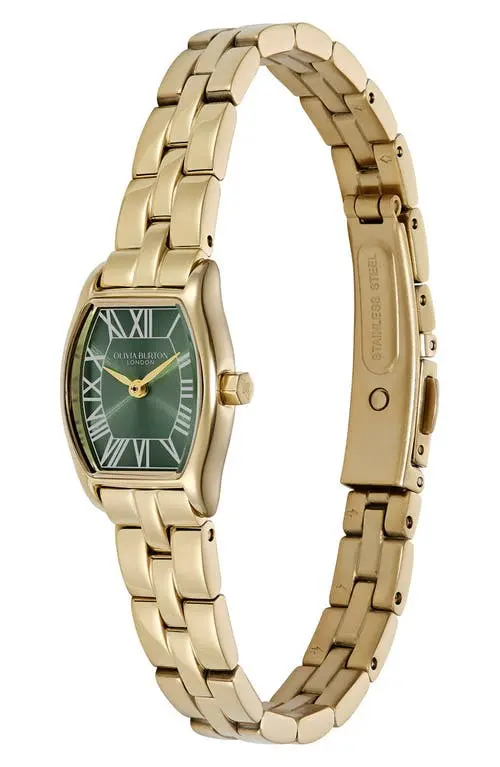 OLIVIA BURTON Cambridge Quartz Bracelet Watch With Roman Numerals - Evergreen