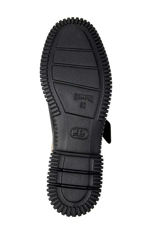 Camper Pix Mary Jane Flat - Black