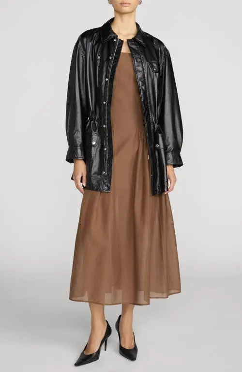 FRAME The Leather Safari Jacket