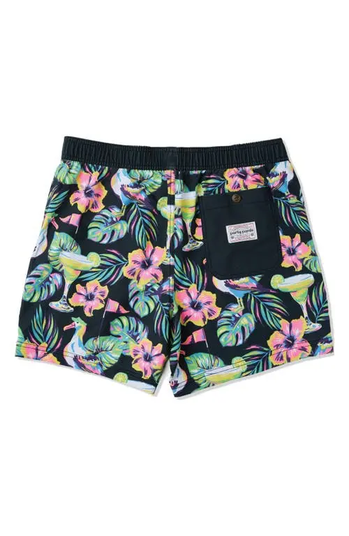 PARTY PANTS Tross Party Starter 5-inch Swim Trunks