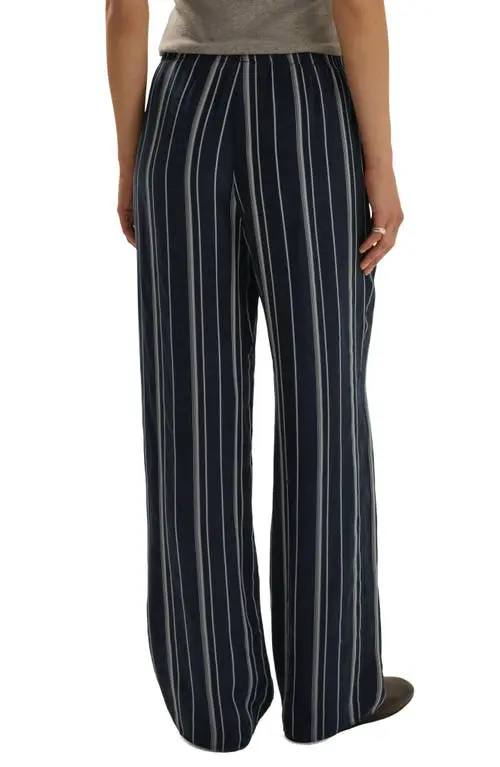 FAVORITE DAUGHTER The Everything Striped Wide Leg Pants