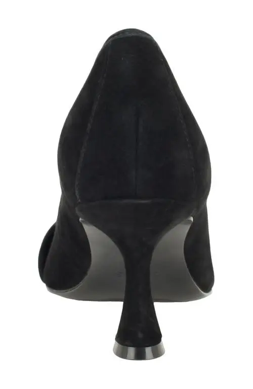Guess Andey Pointed Toe Pump With Buckle Detail - Black