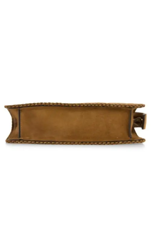 Etro Patch Suede Crossbody Clutch