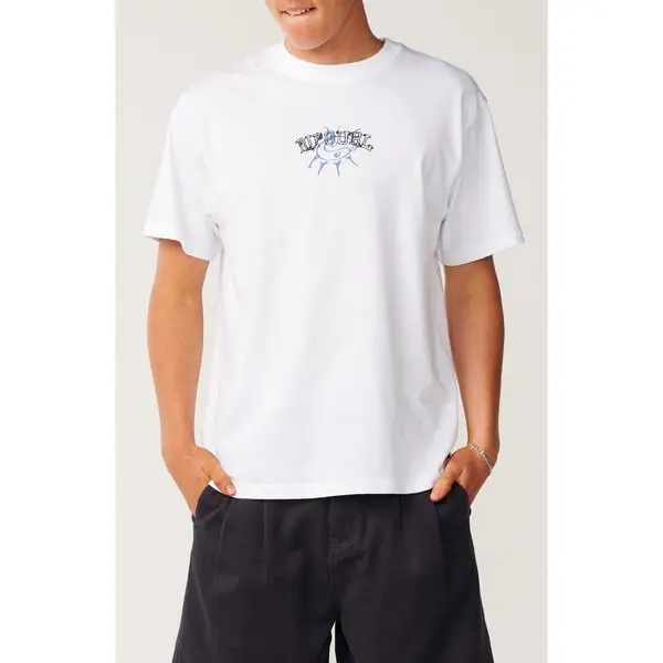 Rip Curl Disorder Balance Cotton Graphic T-shirt