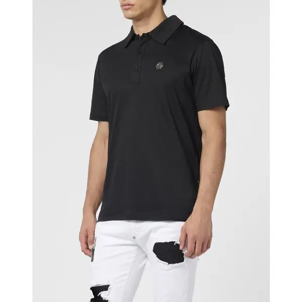 Philipp Plein Classic Polo Shirt Hexagon