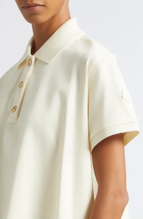 Moncler Snap Placket Polo Shirt
