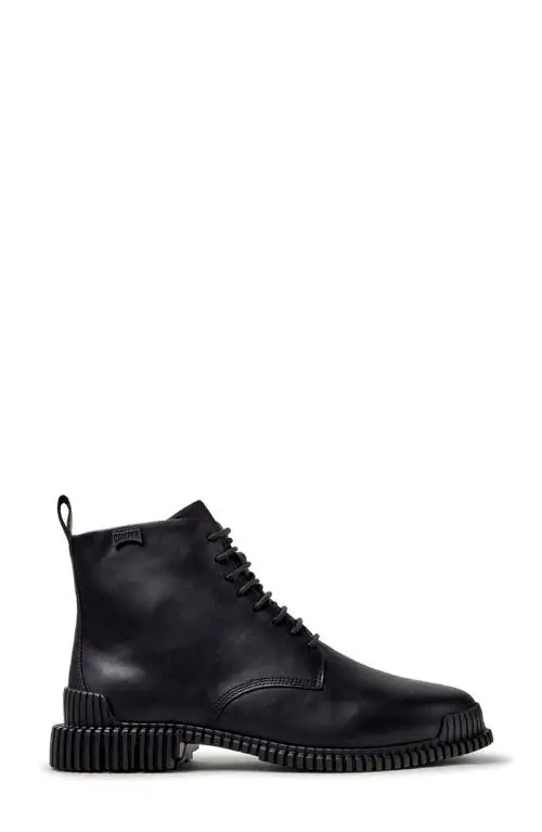 Camper Pix Lace-up Bootie - Black