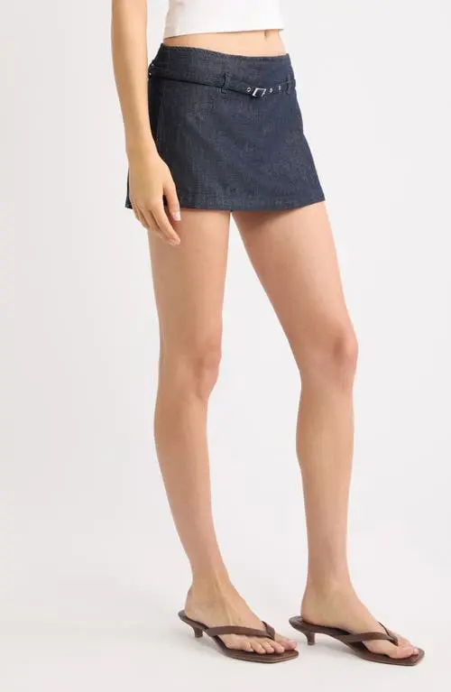 Mango Luisa Buckled Belt Skort