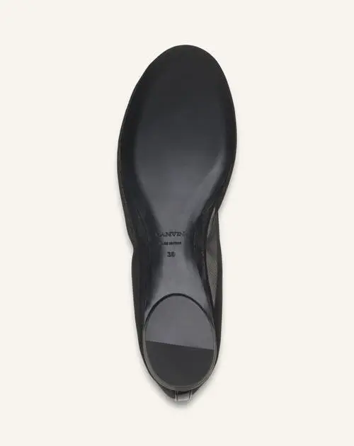 LANVIN The Ballerina Flat In Mesh