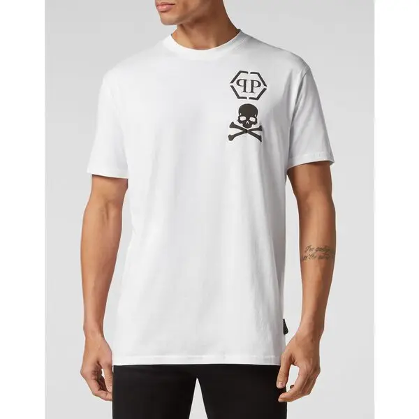 Philipp Plein T-shirt V-neck Skull