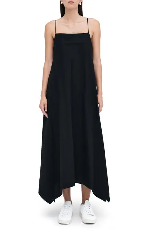 MARCELLA Pelham Cotton Poplin Dress - Black