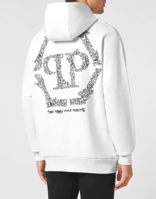 Philipp Plein Hooded Sweatshirt Money