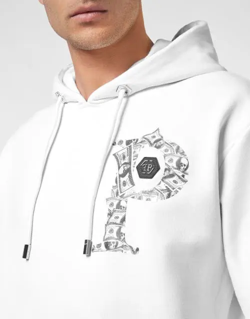 Philipp Plein Hooded Sweatshirt Money