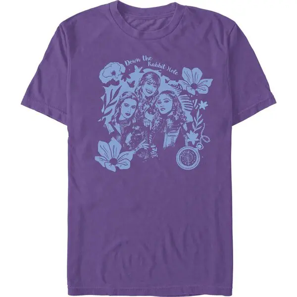 DESCENDANTS Wicked Wonderland Down The Rabbit Hole T Shirt