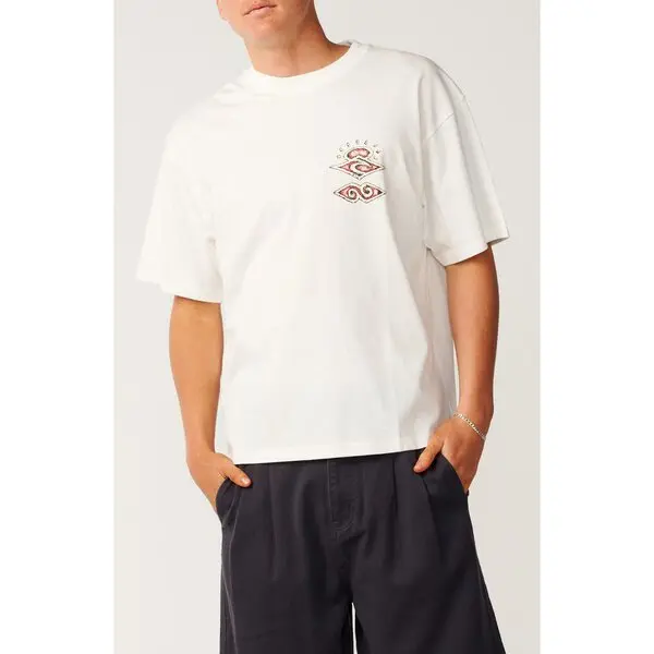 Rip Curl Disorder Yard Cotton Graphic T-shirt