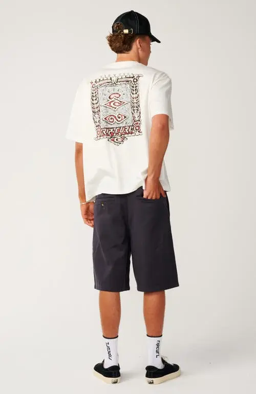 Rip Curl Disorder Yard Cotton Graphic T-shirt