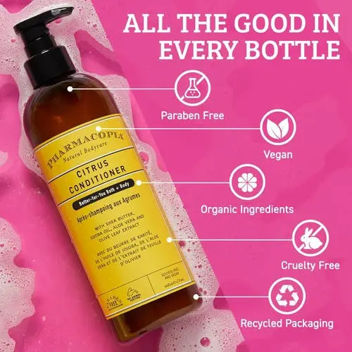 PHARMACOPIA NATURAL BODYCARE Citrus Conditionerenergizing Aromatherapy