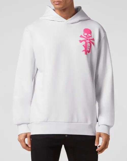 Philipp Plein Hooded Sweatshirt Gothic Plein