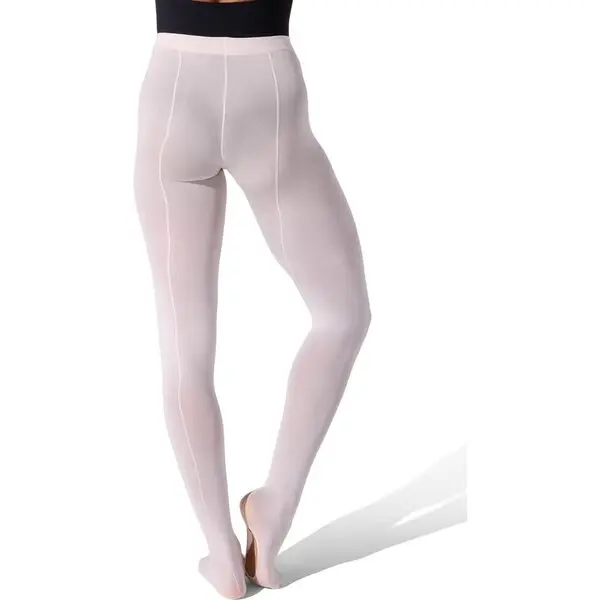 CAPEZIO Ultra Soft Transition Tight® With Back Seam - Light/pastel Pink