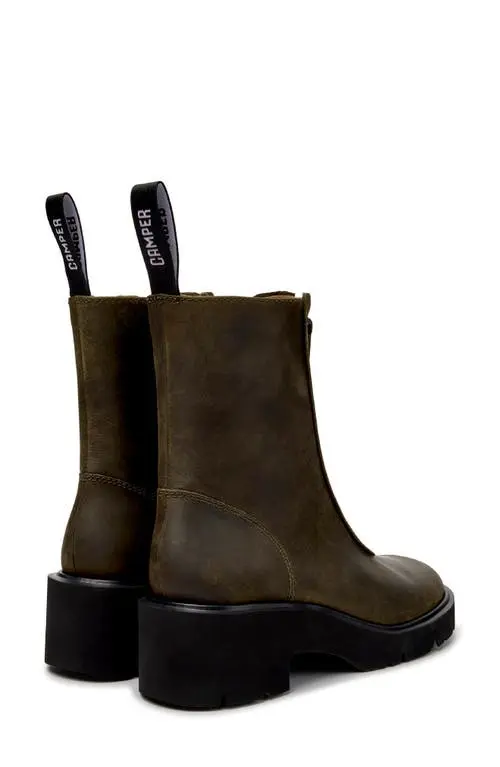 Camper Milah Lug Platform Boot - Dark Green