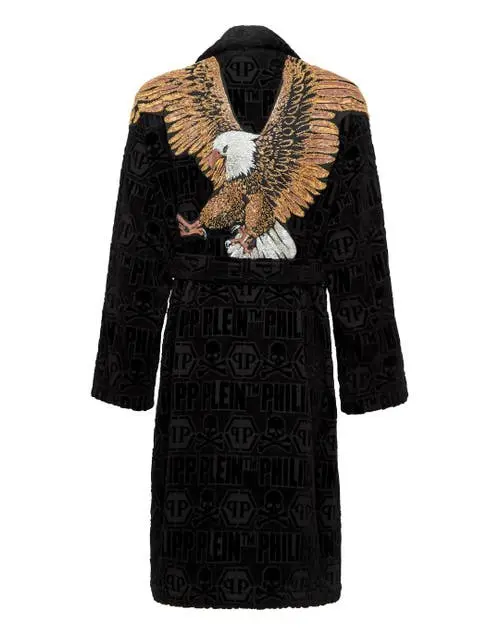 Philipp Plein Bathrobe Eagle