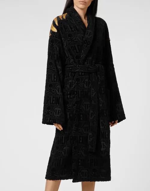 Philipp Plein Bathrobe Eagle
