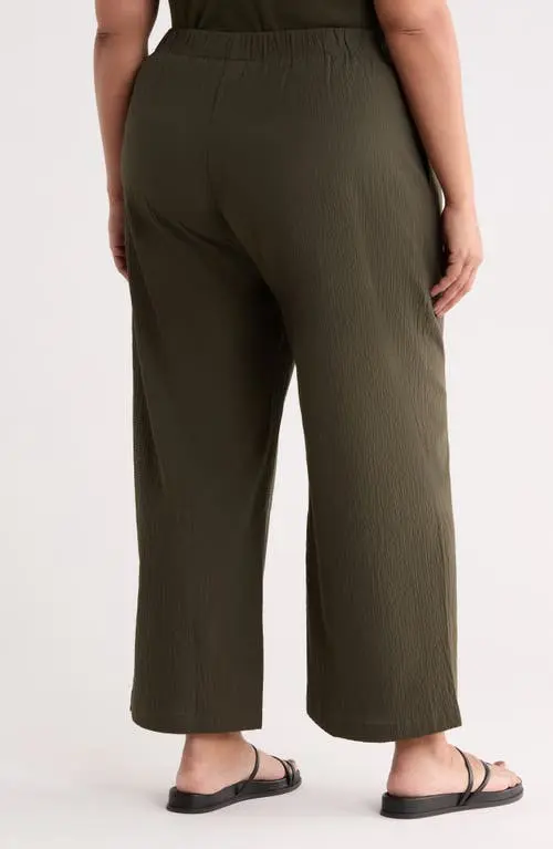 Eileen Fisher Wide Leg Ankle Pants