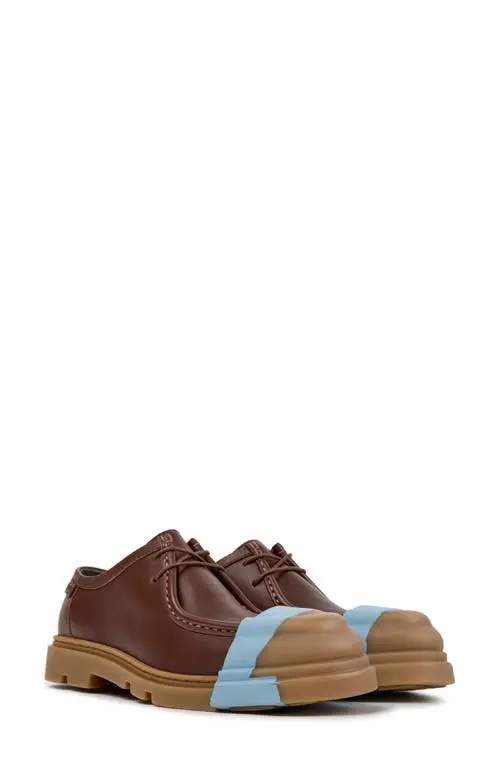 Camper Junction Cap Toe Wallabee Chukka - Medium Brown