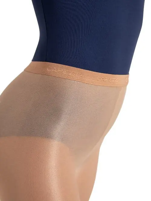 CAPEZIO Ultra Shimmery Footed Tight - Light Beige