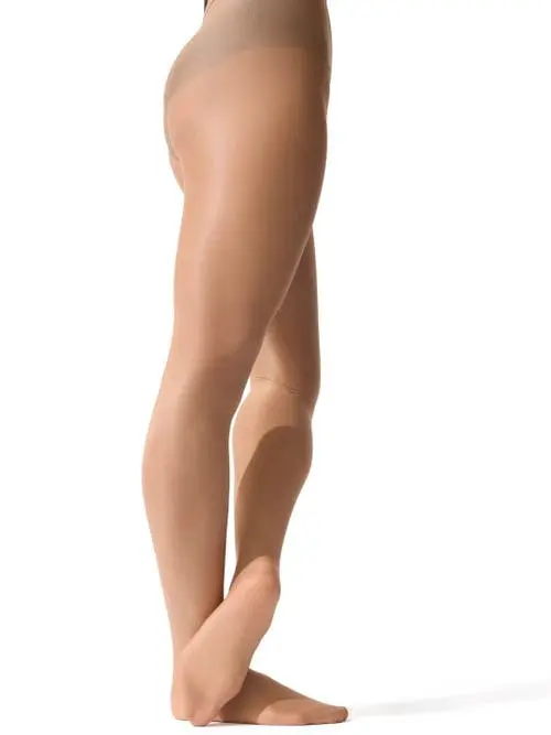 CAPEZIO Ultra Shimmery Footed Tight - Light Beige