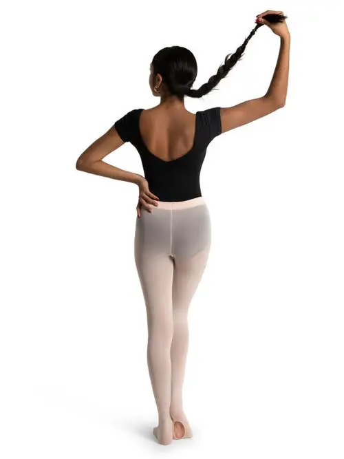 CAPEZIO Ultra Soft Low Rise Transition Tight - Bright Pink