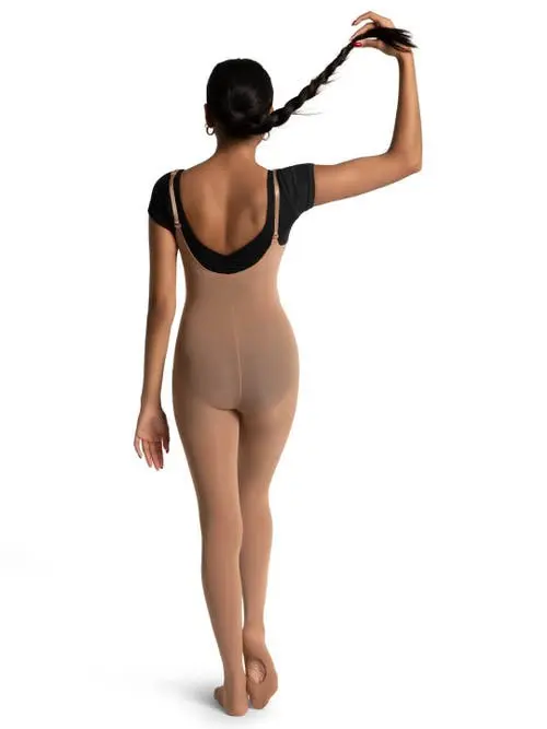 CAPEZIO Ultra Soft Convertible Body Tights - Light Beige