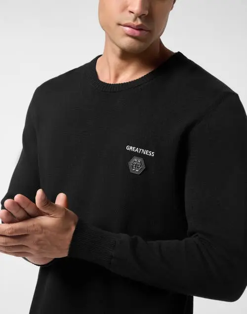 Philipp Plein Round Neck Pullover Greatness